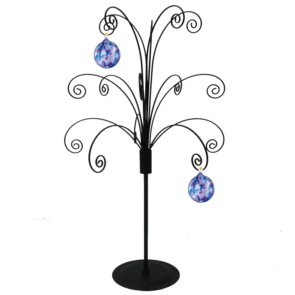 Metal Ornament Display Tree Stand