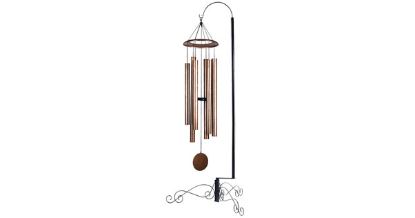 HOHIYA Wind Chime Stand for Large WindChimes for Mother Gifts Black 59 inch